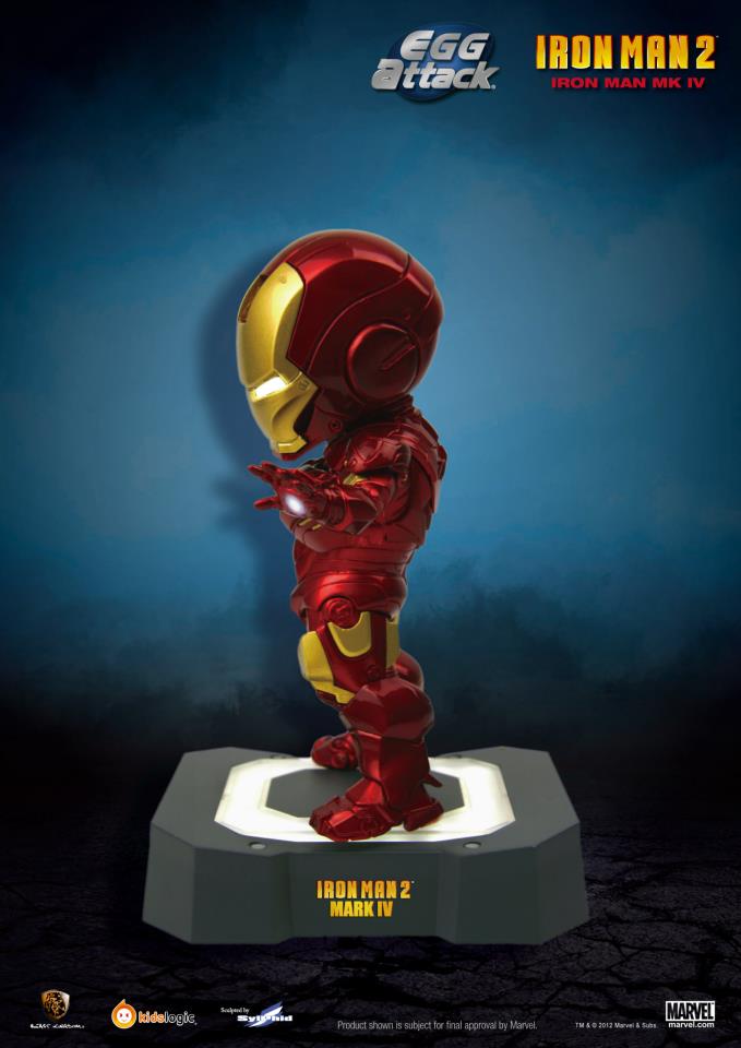 toyhaven: Pre-order Kids Logic Egg Attack Iron Man Mark IV armor suit ...