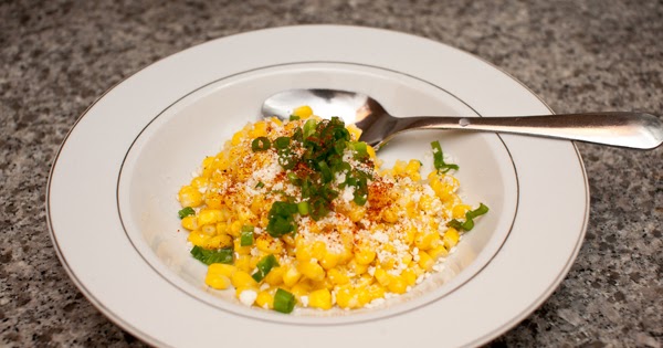 Recipe - Cotija Corn | Much Ado About Fooding