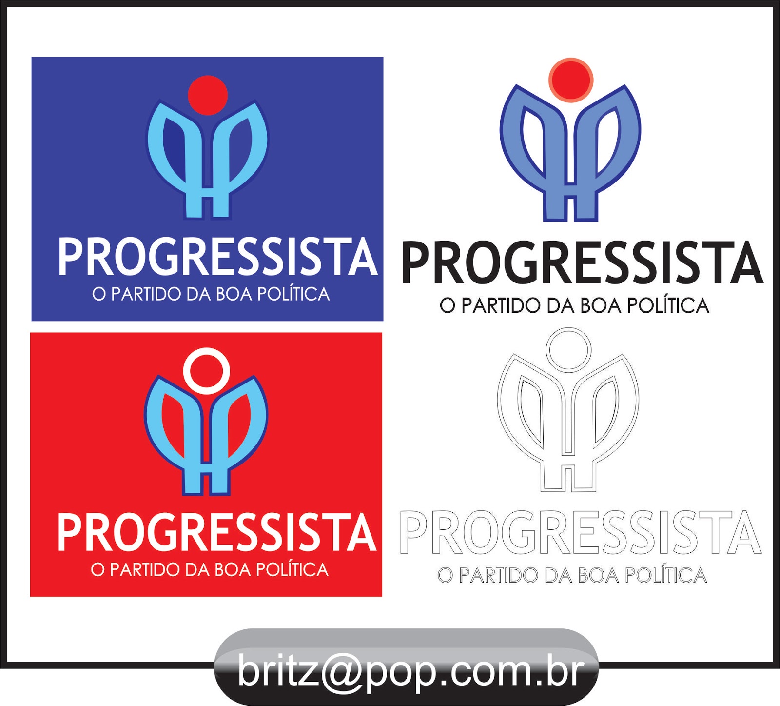 Vetor CDR Free: Partido Progressista