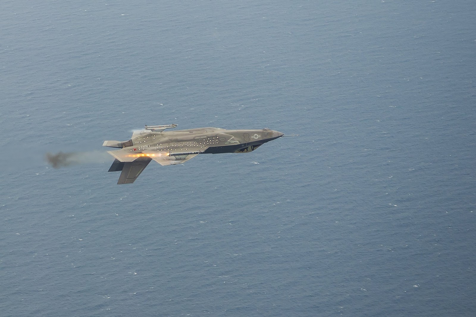 War News Updates: An Inverted F-35 Fires An AIM-9X Missile