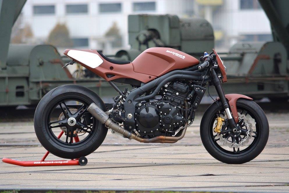 motorcycle modification: Triumph Speed Triple by WalzWerk-Racing