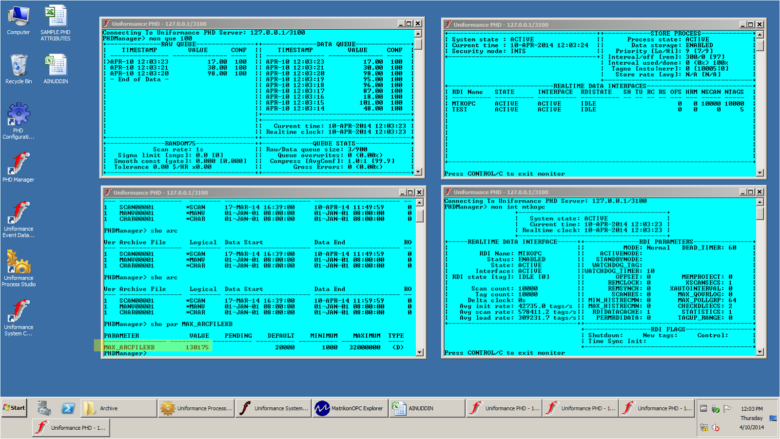 Buku Log Dindon: Honeywell Uniformance PHD + Uniformance Studio ...