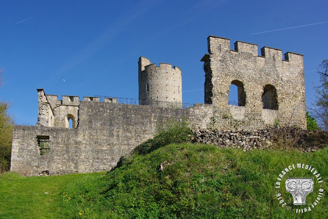 LA FRANCE MEDIEVALE: SAINT-QUENTIN-FALLAVIER (38) - Le château de Fallavier