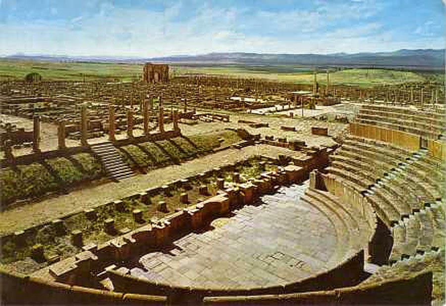 The ruins of Timgad ,Algeria | World Monument Guide