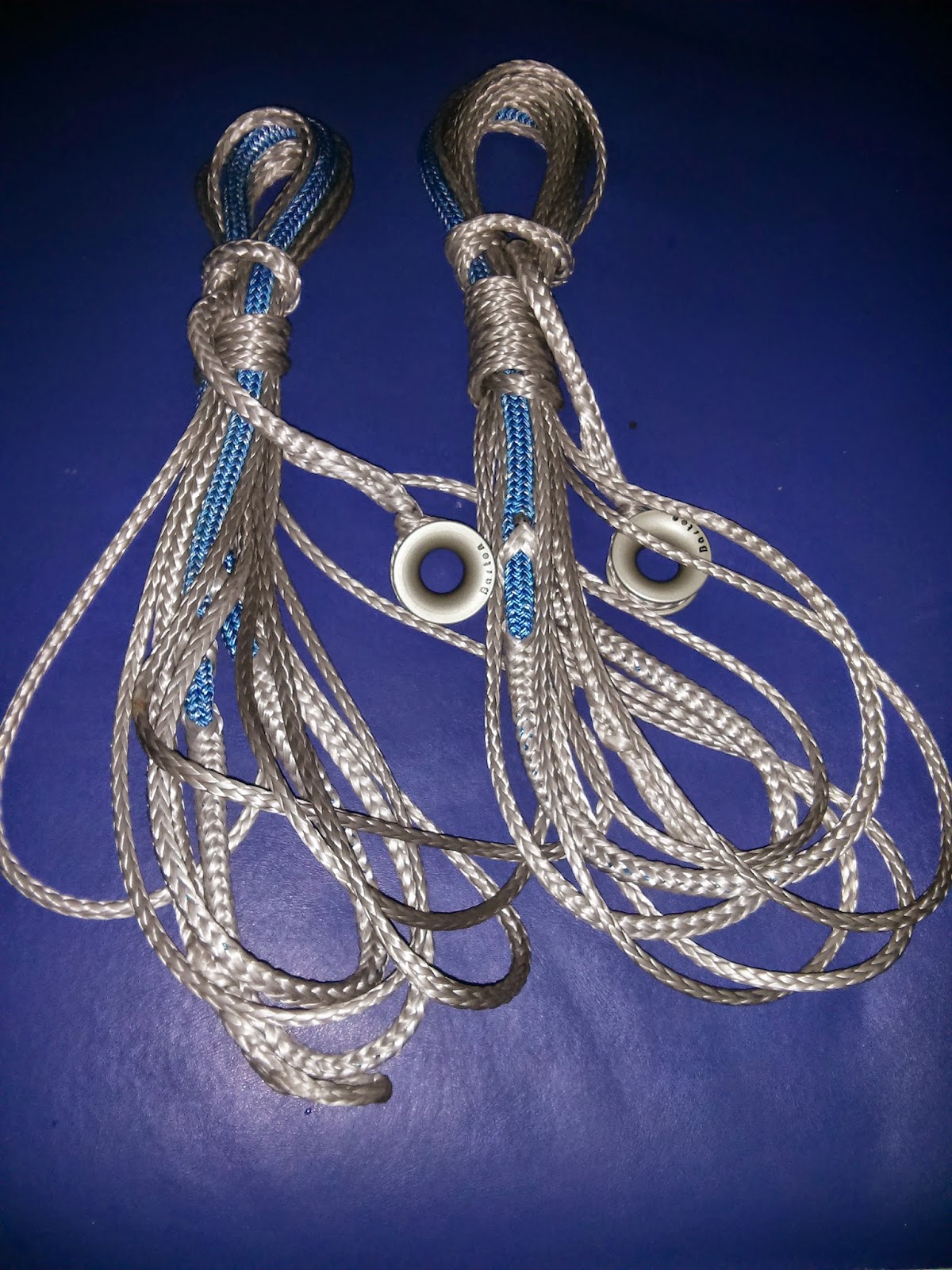 Yacht Auriga: Running backstays