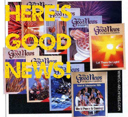 Worldwide Church of God Archives: Here's Good News!