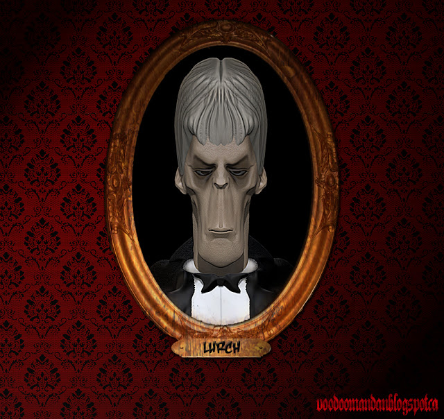 Vault of 3d sculpts: Lurch photo frame