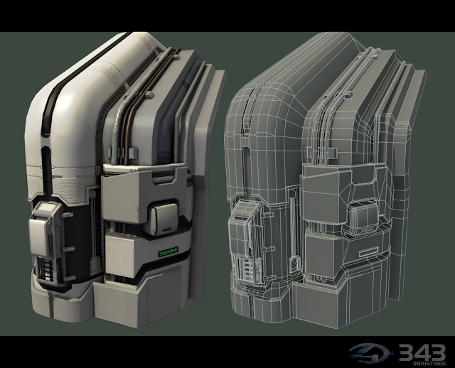 FR33D: Halo 4 Renders - Hard Surface Props