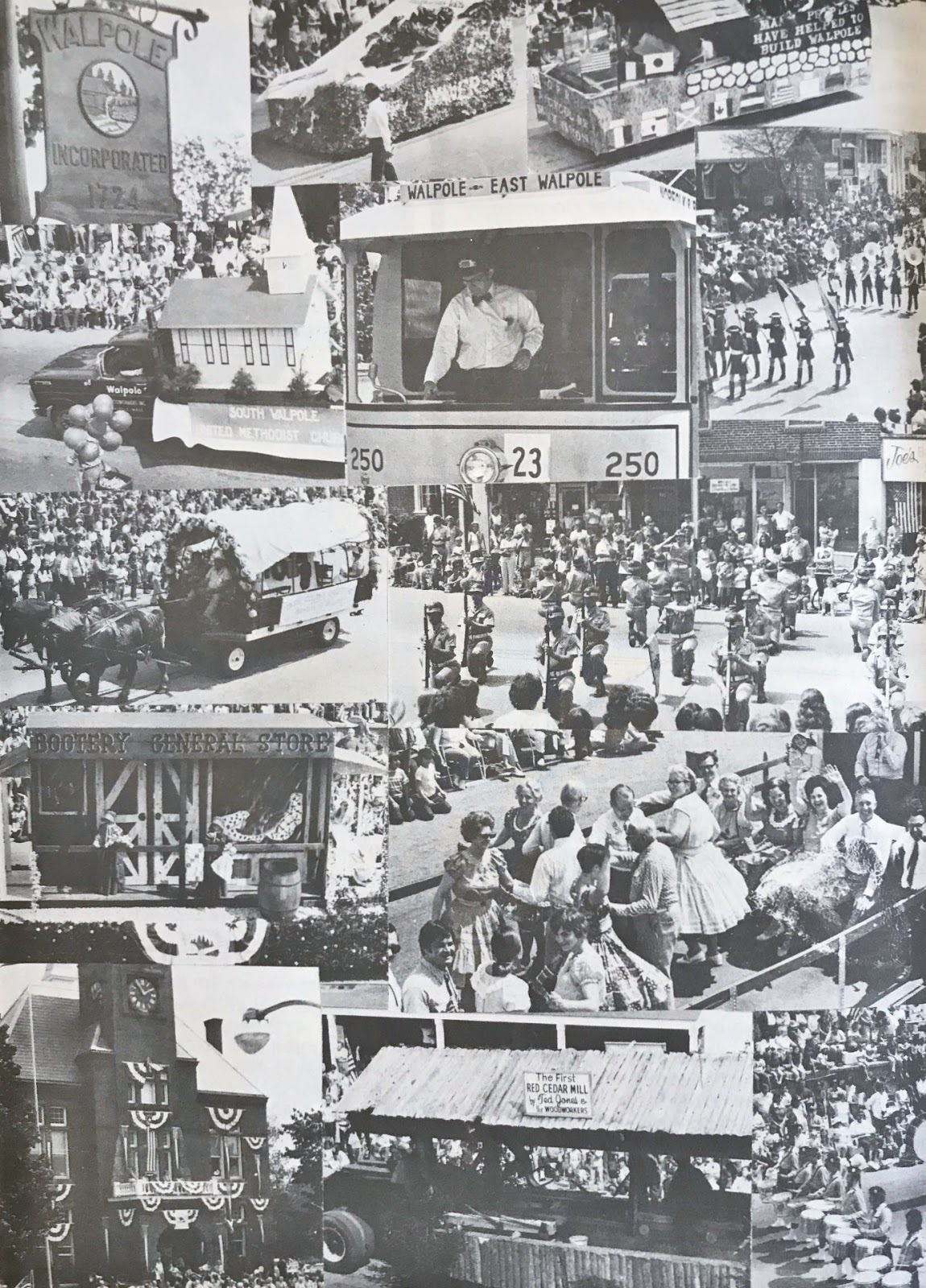 Walpole Timeline 1950-2000: 1974