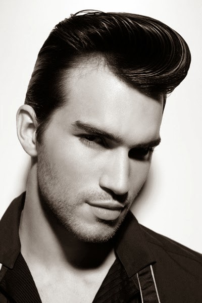 Pompadour Rockabilly Hairstyle