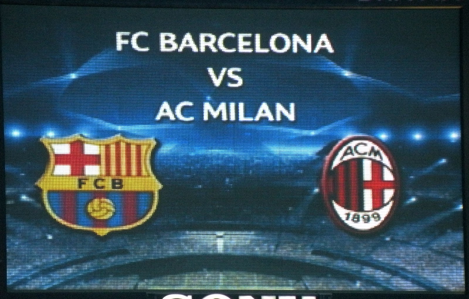 all things futebol: FC Barcelona vs. AC Milan, Part 2