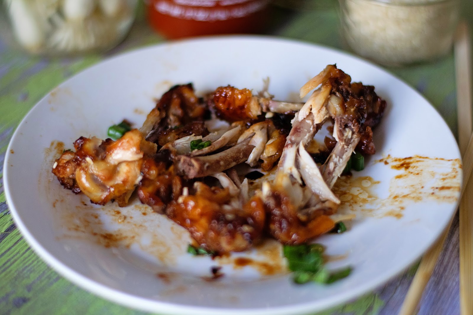 Sweet and Spicy Asian Hot Wings - The Kitchen Wife