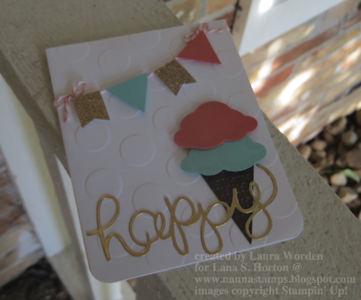 Stamping with Nanna: Thank You, Laura!