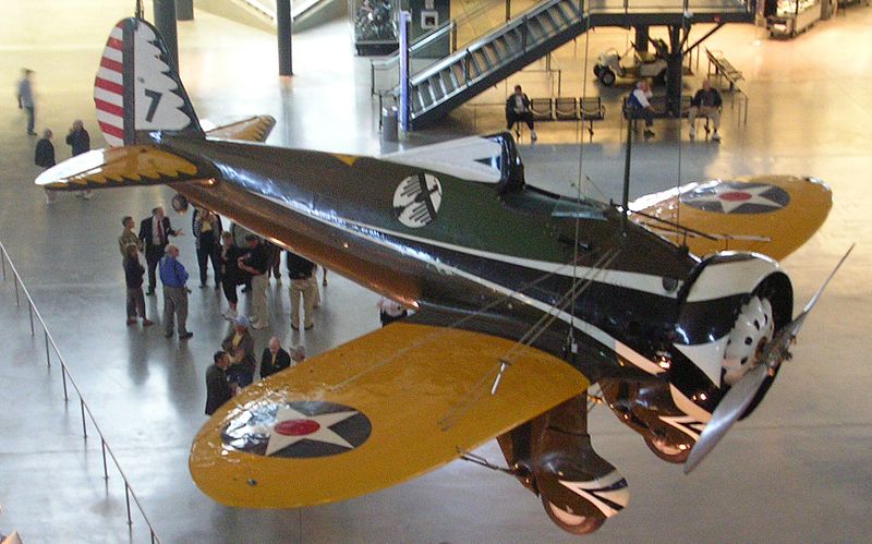 The World War Blog: Boeing P-26 Peashooter