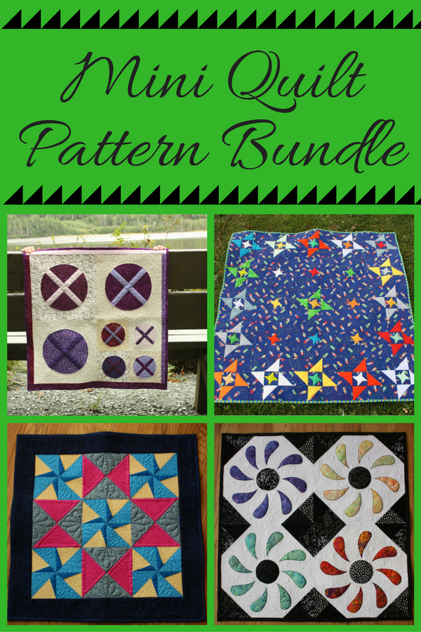 Devoted Quilter: Giveaway Day - Mini Quilt Pattern Bundle!