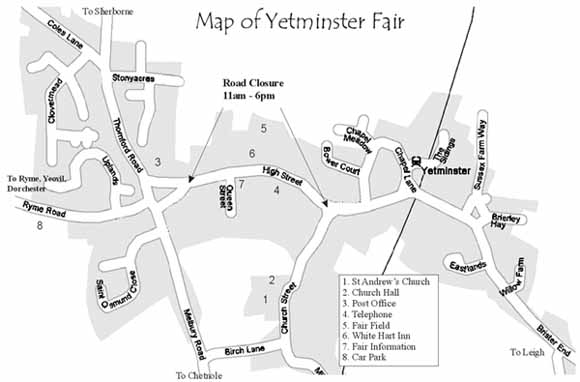 Yetminster Fair: Visitor Information