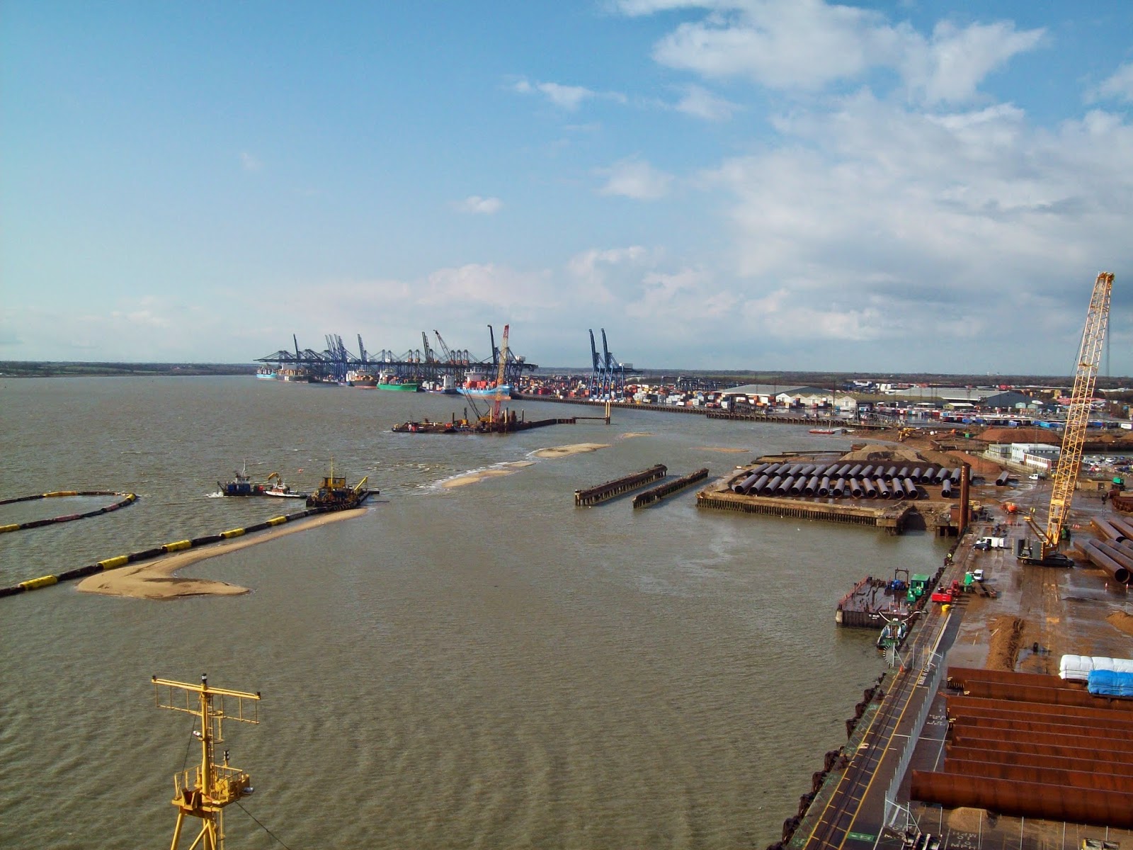 Townsend-Thoresen / ASN / P&O Ferries Felixstowe