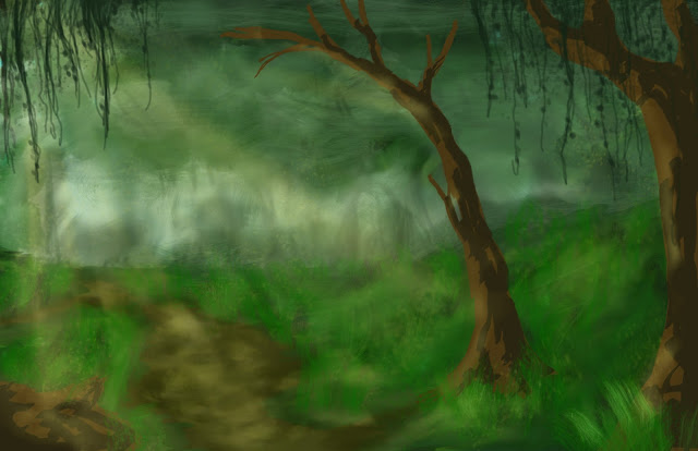 Joes Level 5 CPR research: Landscape concept art