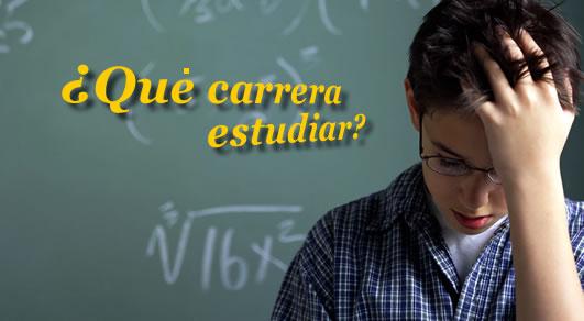 El futuro profesional: ¿Cómo saber que carrera estudiar?