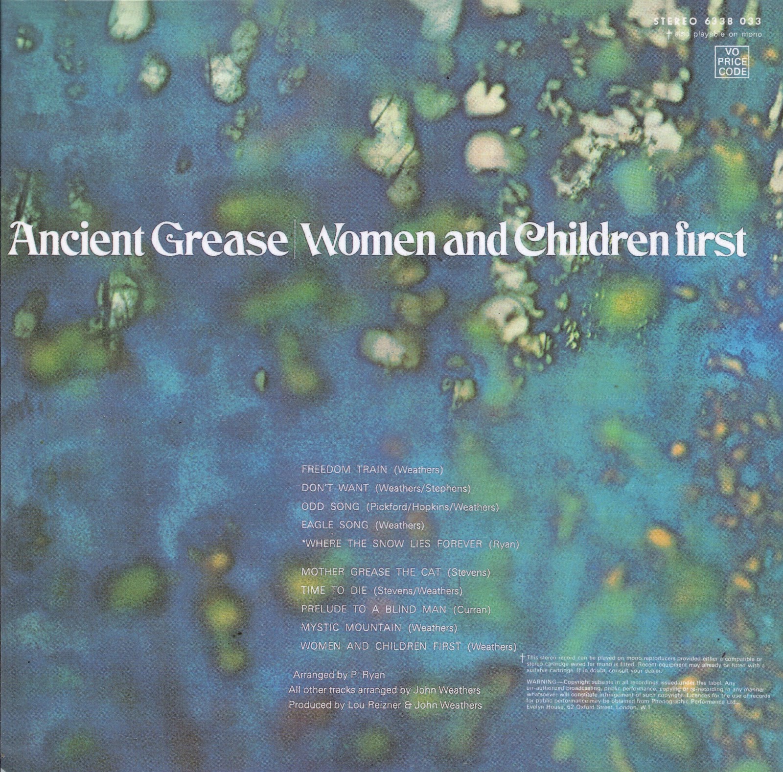 Ancient Grease - Women And Children First (1970 UK, exceptional heavy ...