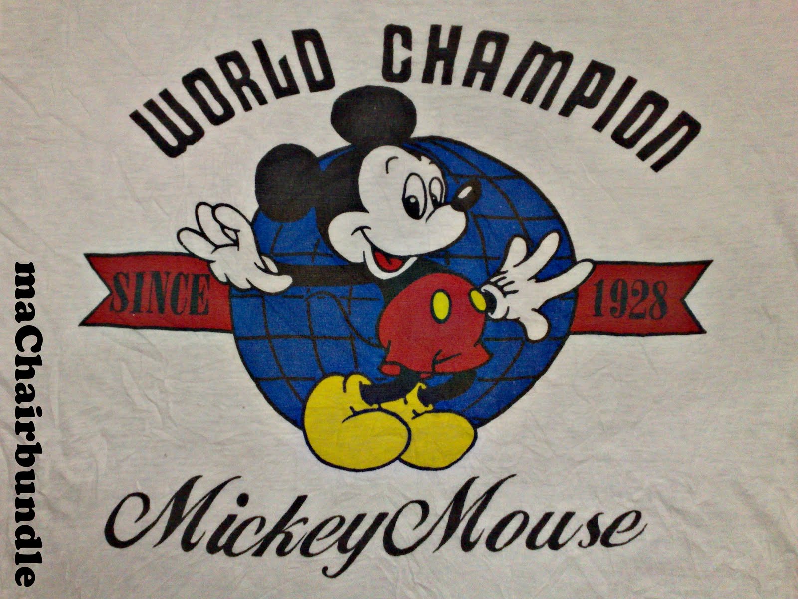 maChairbundle: Vintage Mickey Mouse World Champion - RM32 (PA021) *SOLD*