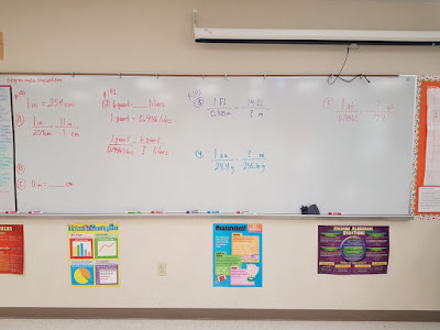 Mrs. Negron 6th Grade Math Class: Lesson 7.4 Converting Between ...