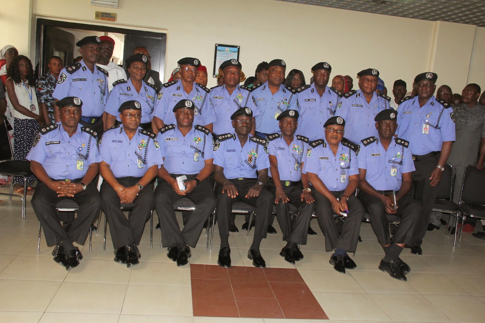 Police IGP Decorates 10 Newly Promoted DIG,AIG,Commissioners