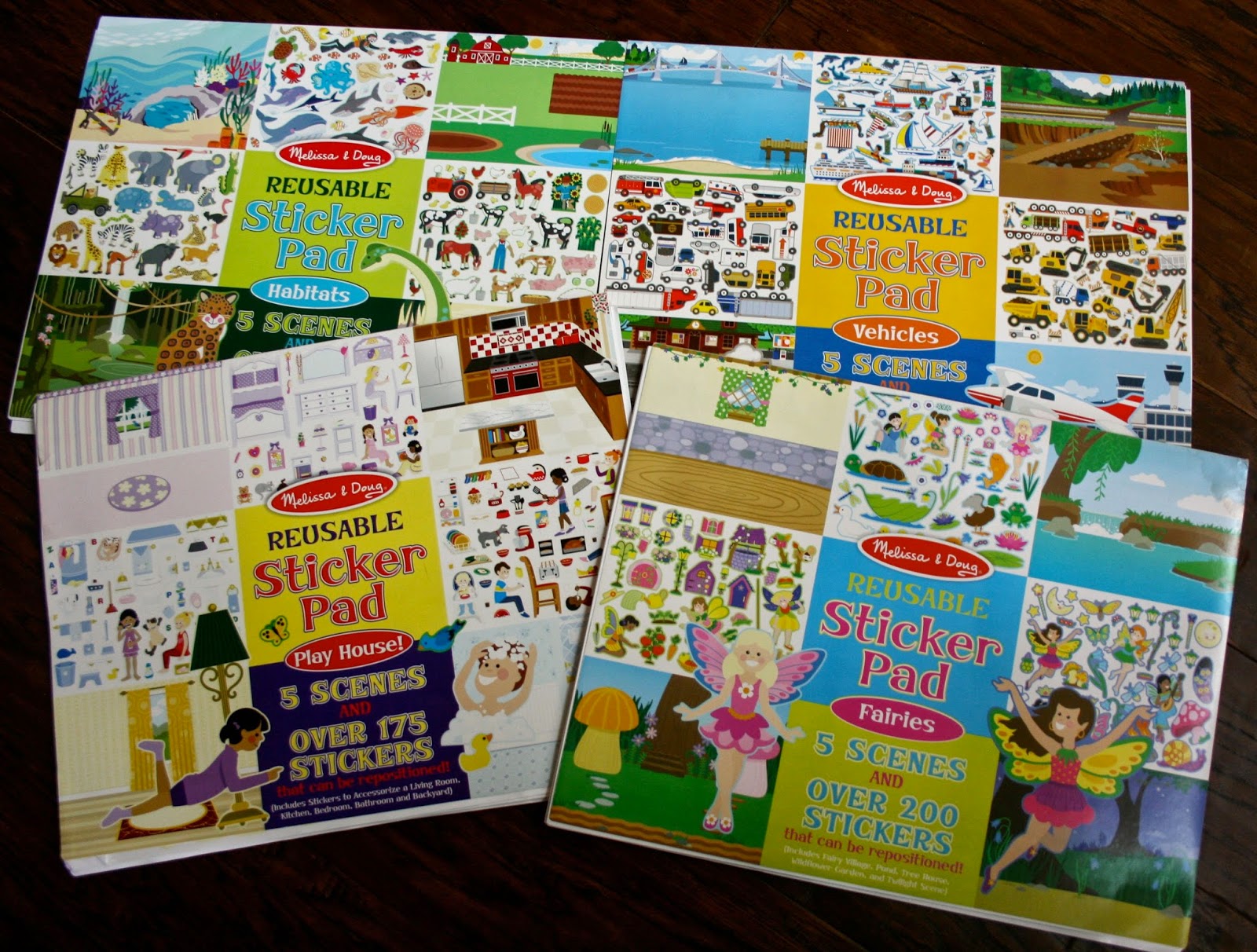 Sunshiny Days: Melissa & Doug Reusable Sticker Pads