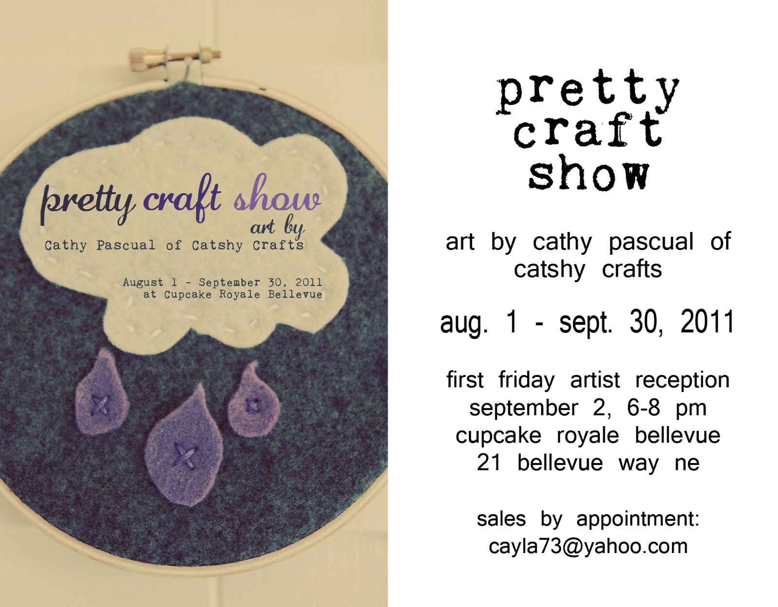 Catshy Crafts: Pretty Craft Show