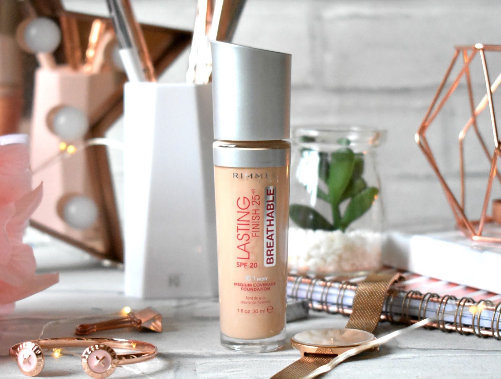 Rimmel Lasting Finish Breathable Foundation First Impressions