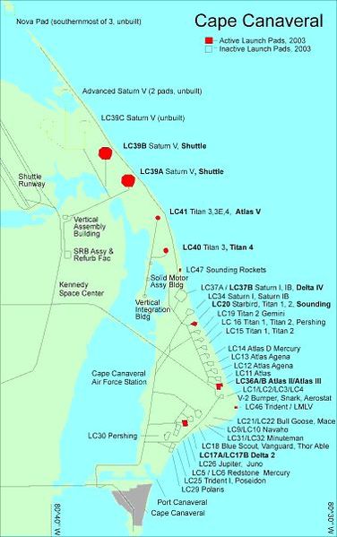 SpaceRubble: 50 YA: NASA Buys more land for Cape Canaveral