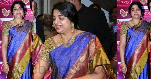 Sailaja Kiran Kalanjali Saree - Saree Blouse Patterns