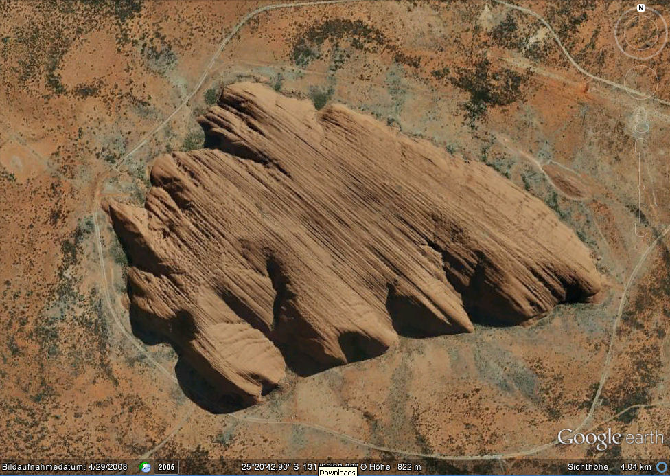 weitergehts: Design der Erdoberfläche - Google Earth
