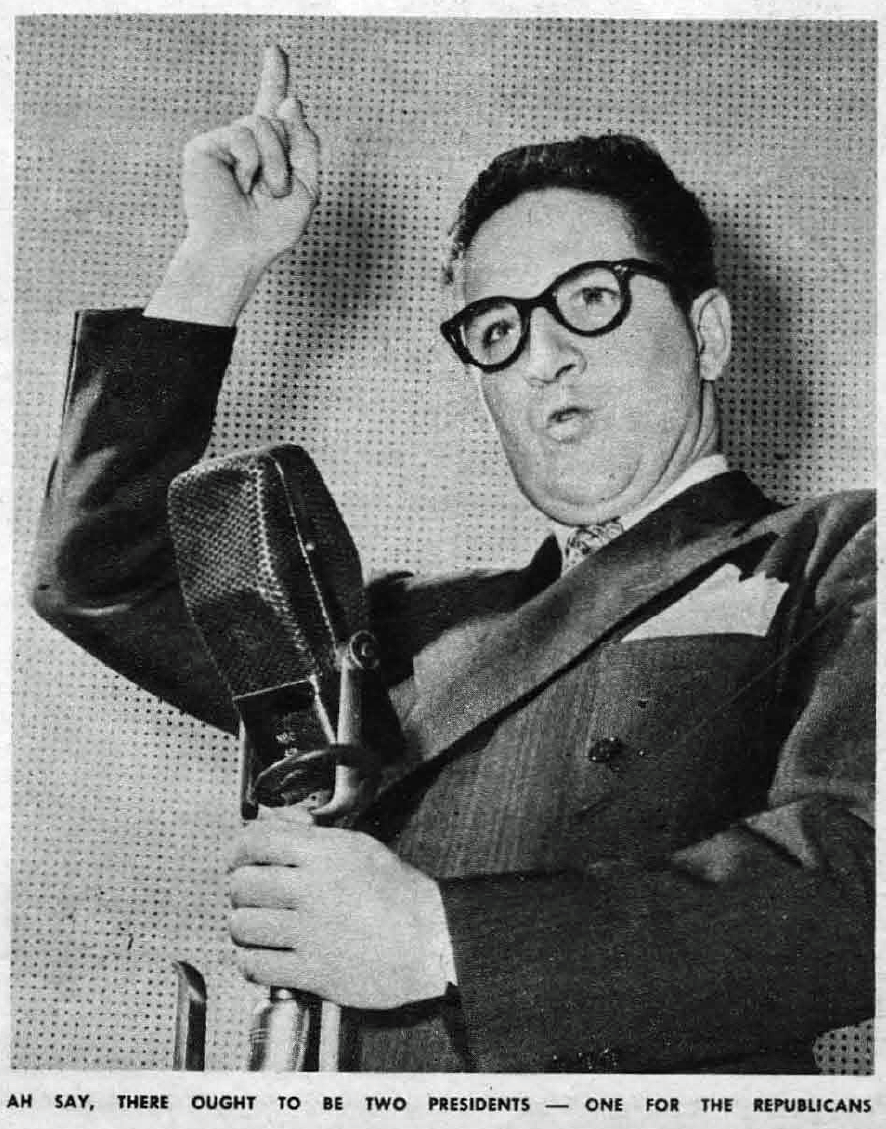 Tralfaz: The Senator From the South. The South, That Is