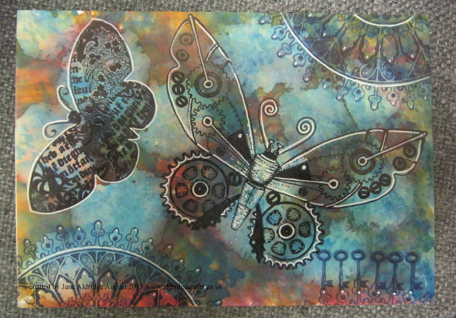 Create Something Beautiful... just because you can!: Steampunk Butterfly