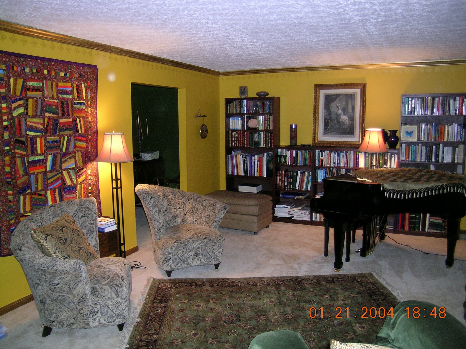 Celestial Textiles: Wall treatments