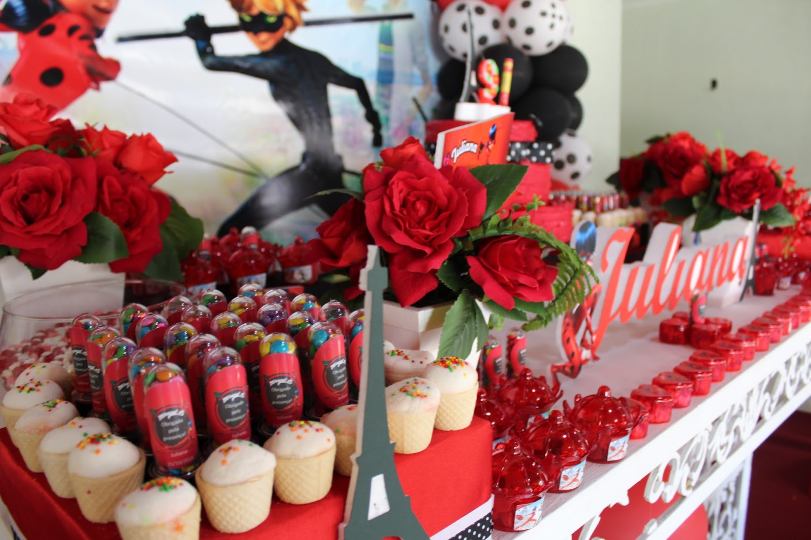 Julia Festas e Buffet: MIRACULOUS LADYBUG - LADY BUG