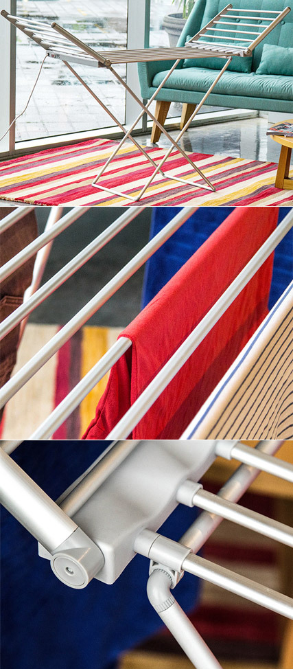 Heated 230W Electric Clothes Rack - Hook of the Day