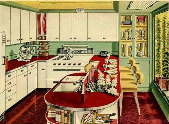 Girl From Texas: Ruby's 1930's Kitchen