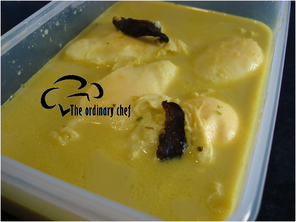 The Ordinary Chef: Masak Lemak Cili Api Telur Itik