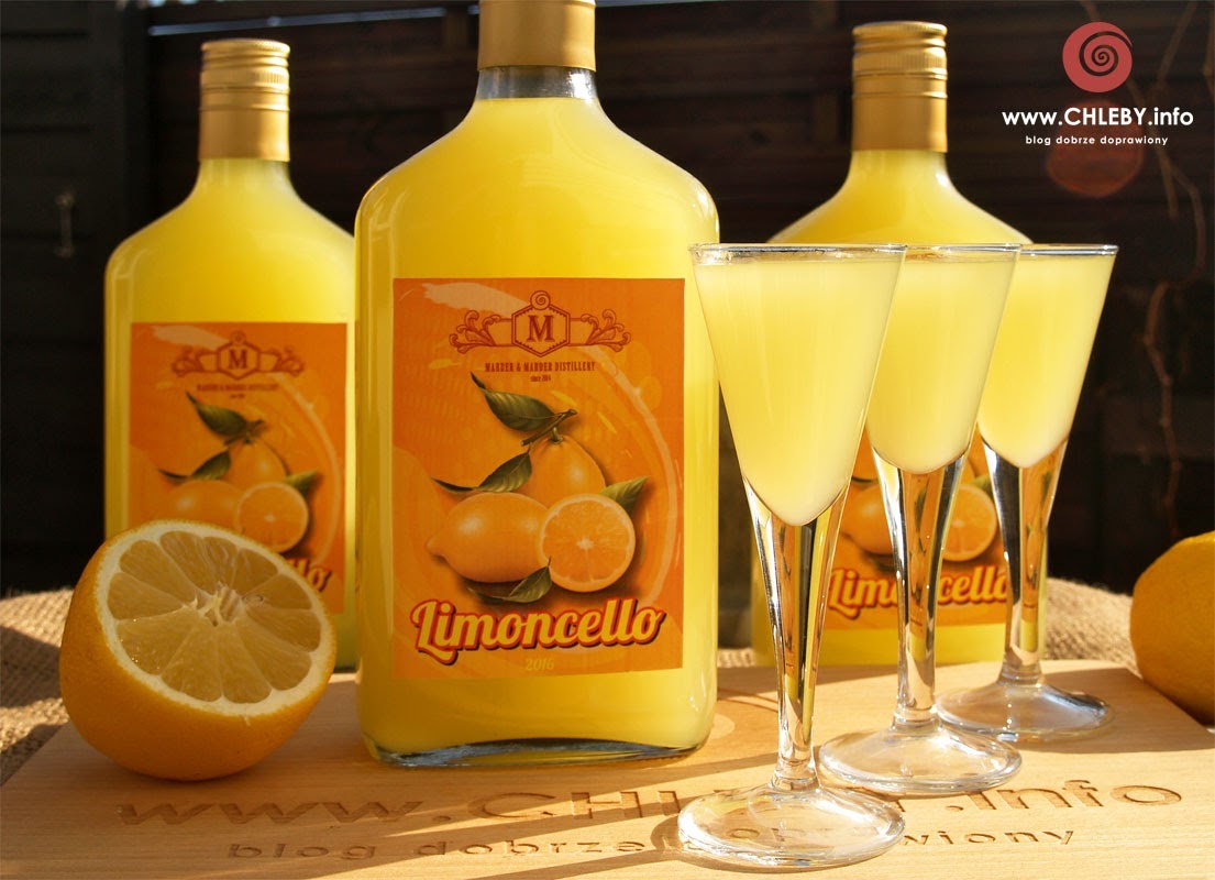 Alkohole domowe: Likier cytrynowy Limoncello