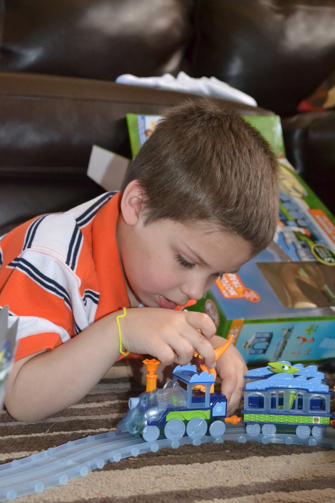 WIN this AWESOME Motorized Train from TOMY Toys and be Young at Heart ...