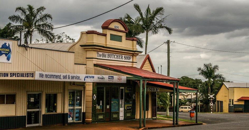 Las migas me persiguen: Childers, Queensland, Australia