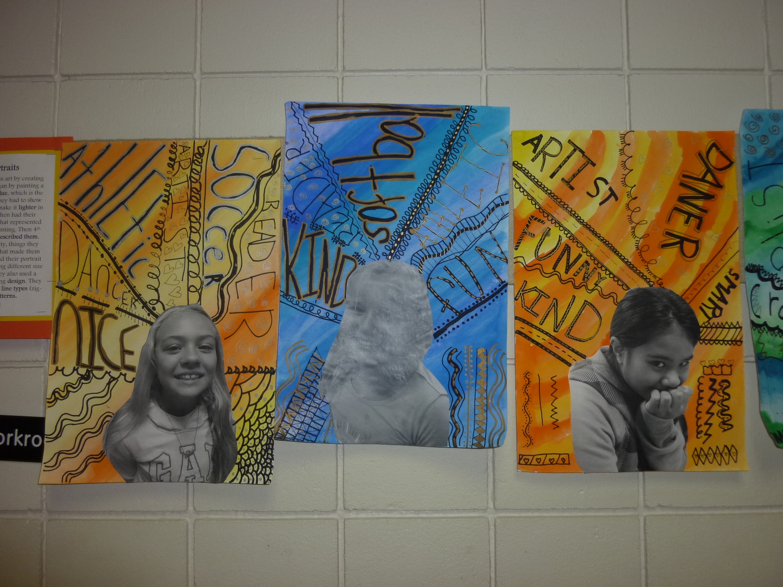 Mrs. Werner's Art Room: 4th Grade Self-Portraits