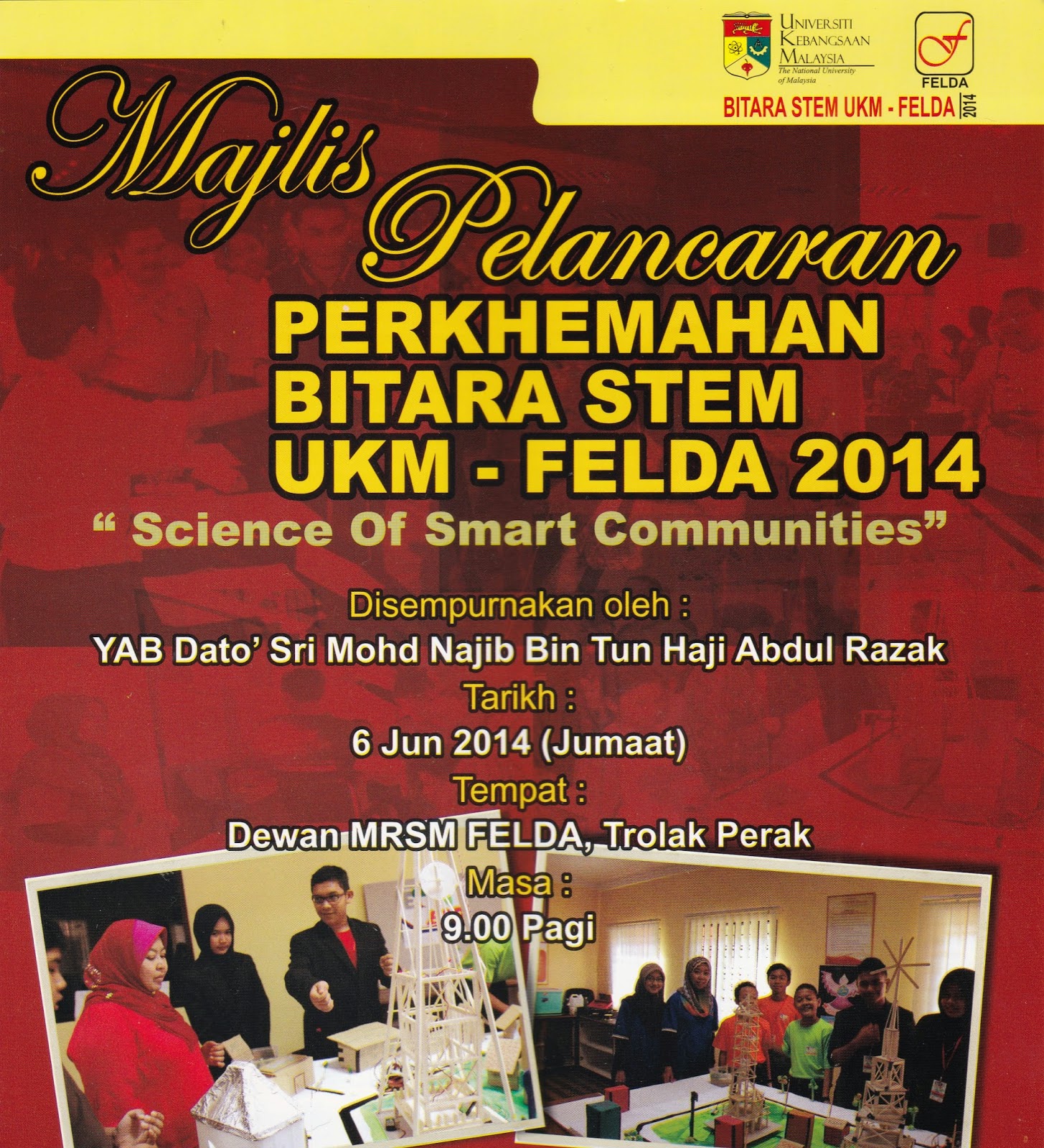 TROLAK SELATAN: PERKHEMAHAN BITARA STEM UKM-FELDA 2014