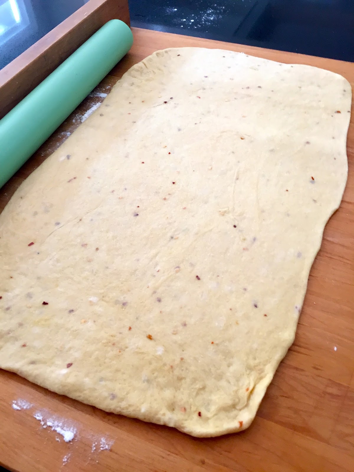 My Mother's Apron Strings: Spicy Cheese Bread