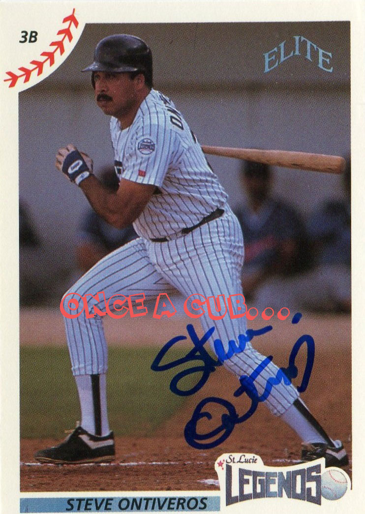 Once a Cub: Steve Ontiveros