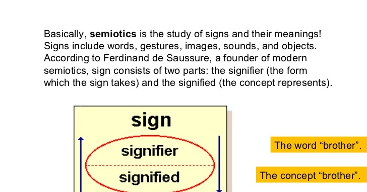 All too Human : Semiotics for Beginners
