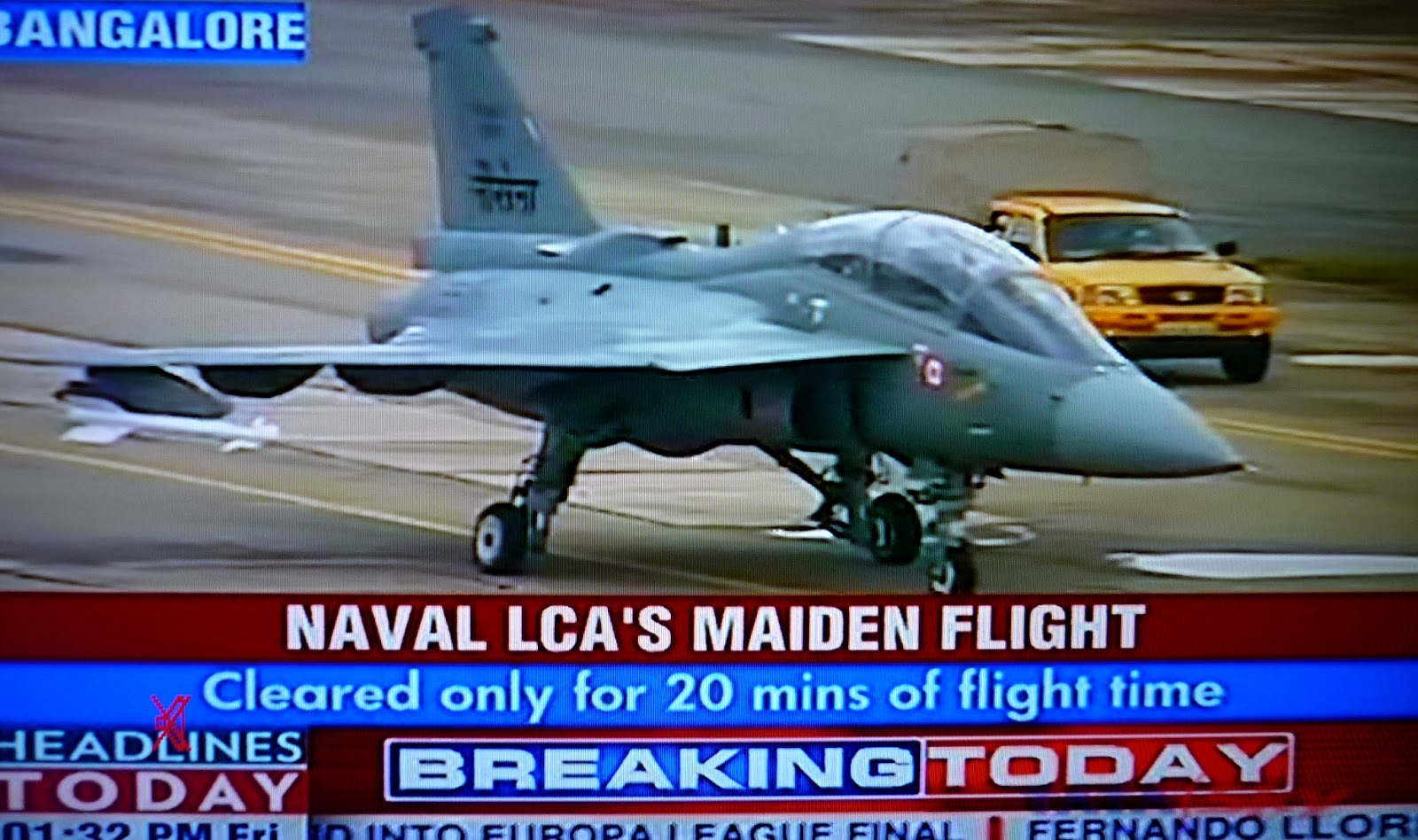 LIVEFIST: FIRST PHOTOS: LCA Navy Makes Debut Flight