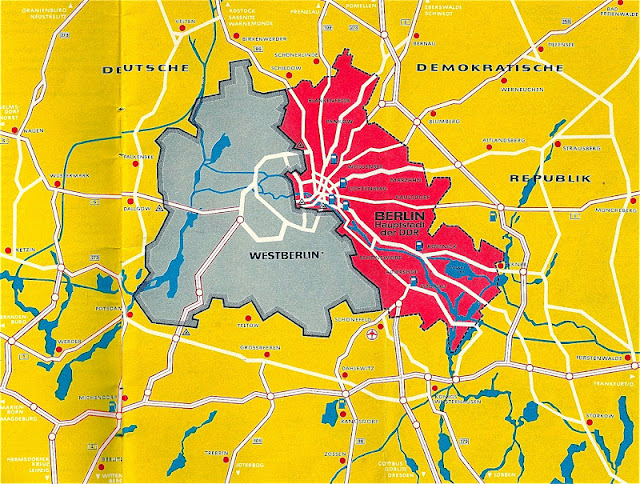 Europe by London Taxi: East Germany - Berlin - 4.6.1970